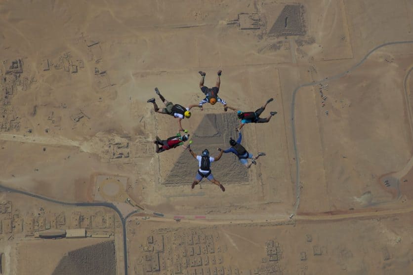 Skydive Over The Pyramids in Egypt with GoBeepBeep – BEEP – Beautiful ...