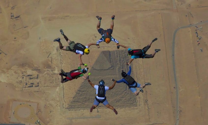 Skydive Over The Pyramids of Egypt | Skydiving In Egypt | Skydive Cairo